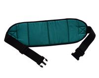 China Green Breathable Mesh Wheelchair Seatbelt with Padded Sponge and Adjustable Elasticity for sale