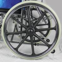 China Multi-configuration High Back Folding Reclining Wheelchair With Commode and U-shape Seat for sale