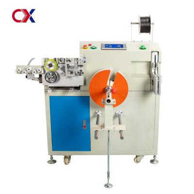 China Cable Bobbin Electric Wire Spooling Machine Cuting Wind Rewind Tying 0.7 S/Time for sale