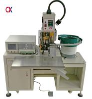 China Telephone Phone Curly Cord Male RJ45 RJ11 Connector Crimping Machine Semi Automatic for sale