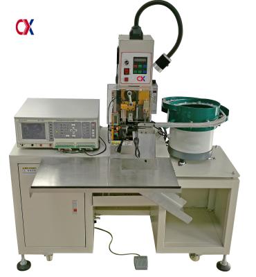 China Telephone Phone Curly Cord Male RJ45 RJ11 Connector Crimping Machine Semi Automatic for sale