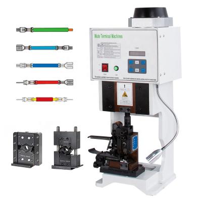 China CX 1-8T Semi Auto Mute Terminal Crimping Machine Horizontal Vertical for sale