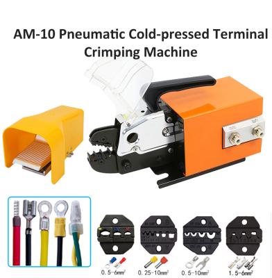 China Multi Functional Pneumatic Wire Terminal Crimping Machine CX-AM-10 1.3T Automatic for sale