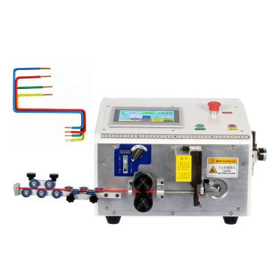 China Automatic Small 2d Wire Cutting Stripping Machine Bending Cable Curved for sale
