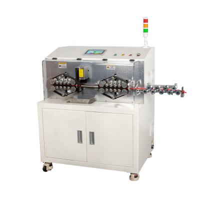 China 6-150Sqmm Automatic Cable Wire Cutting And Stripping Machine Heavy Duty for sale
