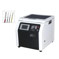 China Electric Wire Rotary Stripping Aviation Plug Pin Terminal Crimping Machine 0.5-4mm2 for sale