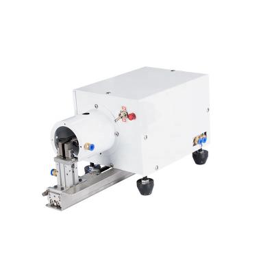 China 26-10AWG Cable Semi Automatic Wire Stripping And Twisting Machine CX-200QL for sale