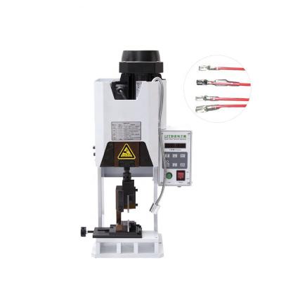 China 1-8T Semi Automatic Electric Cable Terminal Crimping Machine 30mm Stroke JST Molex Crimper for sale