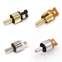 China Customized RCA Plugs Audio Plugs Video Plugs AV Male For AV Cables for sale