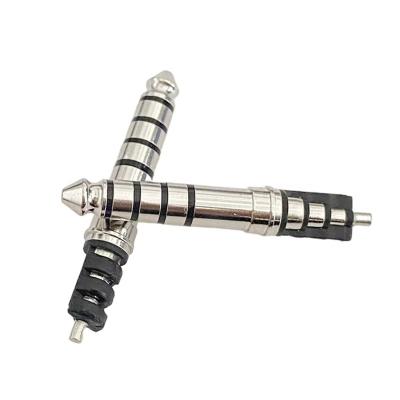 China Nickel Plated Plug Headphone Plug 4.4mm 5 Poles 33L Male Audio Connector for sale