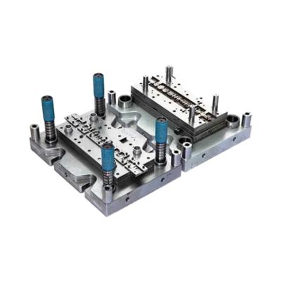 China Metal Terminal Crimping Mold with Punching SPM 200 and Save Material 10% for High Speed Press Machine for sale