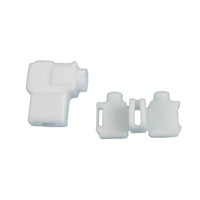 China Customized Terminal Protection Cover,Wiring Assembly White 6.3 Flag Sleeve Terminales 90 Angle Locking Terminal Nylon Sheath for sale