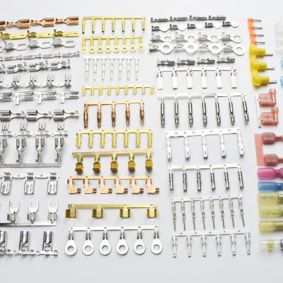 China Copper Terminals for Wire Crimping 110 187 6.3 2.8 205 250 4.8 Variety Sizes Available for sale