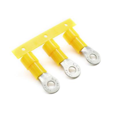 China Electrical Automotive Ring Crimp Terminal Lugs Copper Male Butt Insulated Wiring Terminals for sale
