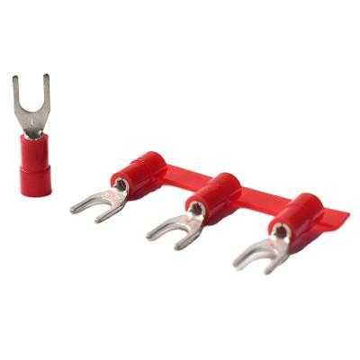 China Customized Svn3.5 Spade Fork Cable Terminal Spade Terminal Connector Heat Shrink Crimp Terminals for sale