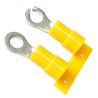 China Custom 12 Awg Ring Terminal Lugs Spade Terminal Connector Crimp Wire Terminal for sale