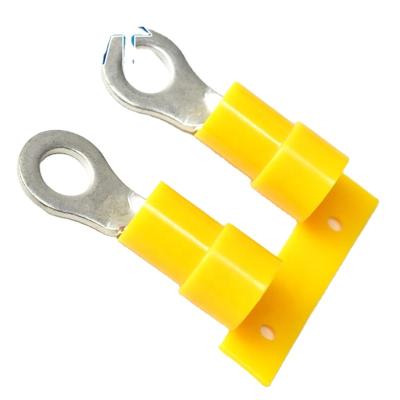 China Custom 12 Awg Ring Terminal Lugs Spade Terminal Connector Crimp Wire Terminal for sale