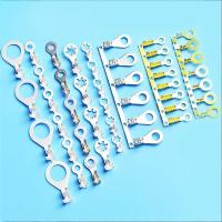 China Non Insulated Copper Ground Tongue Battery Terminal Connector for Car Battery Wire Connecting for sale