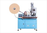 China 2 Parallel Blade Pin Plug Power Cord Making Machine For Terminal Crimping for sale