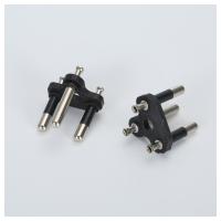 China TISI 4.8MM 250V 16A VDE Plug Insert Nickel Plating for sale