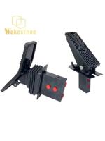 China Black Color Standard Size Hydraulic Breaker Parts Double Way Pedal Valve for sale