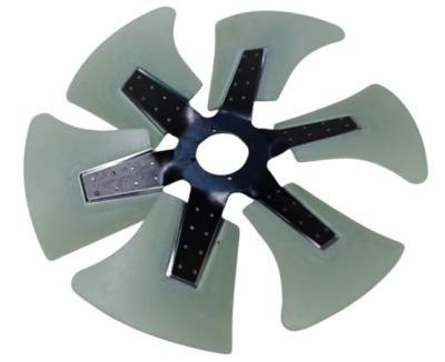 China Isuzu 6HK1 Excavator Fan Blades 6 Blades 4 Holes For Optimal Cooling Performance for sale
