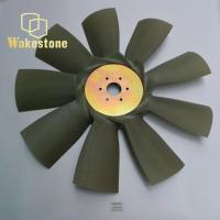China CAT330B Excavator Spare Parts Fan Blades 9 Blades 6 Holes For Engine Cooling for sale