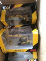 China Diecast Excavator Parts Model Metal Scale Black & Yellow Model Excavator 1/50 Made for sale