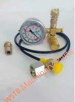 China OEM Excavator Parts Nitrogen Refill Meter For Nitrogen Charging Meter Oil Pressure Test for sale