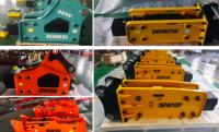 China 13.5cm Crawler Excavator Skid Steer Hydraulic Breaker Hammer Pile Driving for sale