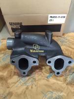 China 6151-11-5130  Excavator 6D125 Engine Parts Exhaust Manifold  For Komatsu PC400-7 WA450-3MC WA470-3 for sale
