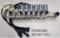 China 207-61-71311 Excavator Rotary Solenoid Valve for sale