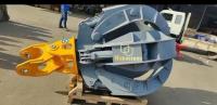 China Hydraulic Log Grapple Construction Excavator Rotating Log Grab hydraulic grab Lotus grab for sale