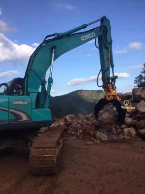 China Excavator Attachment Heavy Duty Hydraulic Rock Grab Suitable For 20T 30T Excavator for sale