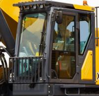 China XCMG XE60D Excavator Cab Tempered Glass | Front/Side/Rear Window Replacement Panel for sale