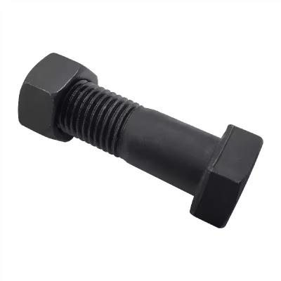 China High Strength 12.9 Grade Hitachi Excavator Track Shoe Bolts Durable Alloy Steel Compatible With ZX200 ZX250 ZX350 Heavy Duty Replacement Parts For Mining Construction for sale