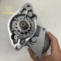 China 16235-63010 Original D1105T, V1105T Engine Starter Motor For Kubota Excavator for sale
