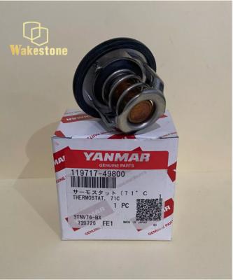 China 119717-49800 Excavator Engine Parts Thermostat For Yanmar 3TNV70 for sale
