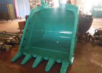 China Durable 1.6 CBM Excavator Rock Bucket Kobelco SK350LC Excavator Mud Bucket for sale