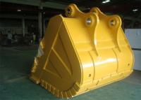 China CAT385 Excavator Rock Bucket 5.2 CBM Reinforced for steel minning for sale