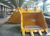 China CAT385 Excavator Rock Bucket 5.2 CBM Reinforced for steel minning for sale