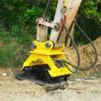 China Hitachi Excavator Vibrating Plate Compactor Height 1060mm Excavator Compactor Attachment for sale