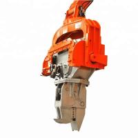 China CAT320 CAT330 Excavator Vibratory Pile Hammer With Powerful Hydraulic Cylinder for sale