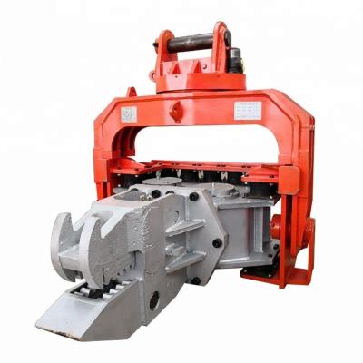 China Hydraulic power Excavator Pile Hammer For 20tons Excavator KOMATSU  HYUNDAI for sale