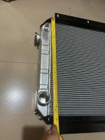 China Heavy-Duty 5-Row Aluminum Radiator For SK120-1/3/5/5.5/6/7 Excavators for sale