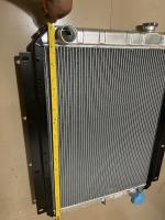 China Heavy-Duty 5-Row Aluminum Radiator For SK120-1/3/5/5.5/6/7 Excavators for sale