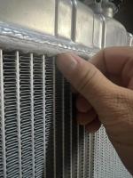 China Heavy-Duty 5-Row Aluminum Radiator For SK120-1/3/5/5.5/6/7 Excavators for sale
