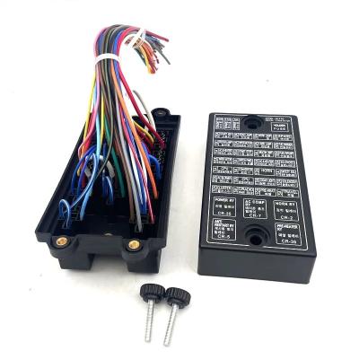 China Fuse Box Cover Relay Box Assembly For Hyundai Excavator R215LC-7 R225LC-7 R305LC-7 R335LC-7 for sale