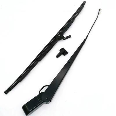 China Windshield Wiper Arm And Blade Assembly Compatible With CAT 320C 320D Excavator for sale