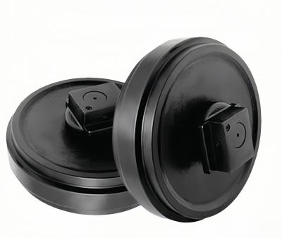 China Front Idler For XCMG Excavator XE55 XE60 XE65 XE75 XE80 XE135 XE155 XE200 XE215 Undercarriage Parts for sale